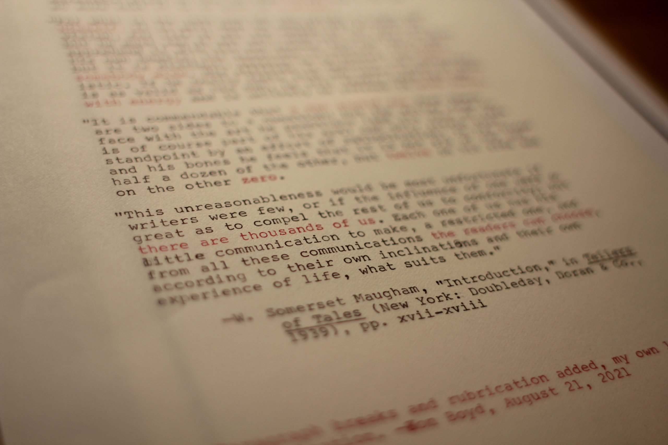 BOOK MARKS: There Are Thousands of Us