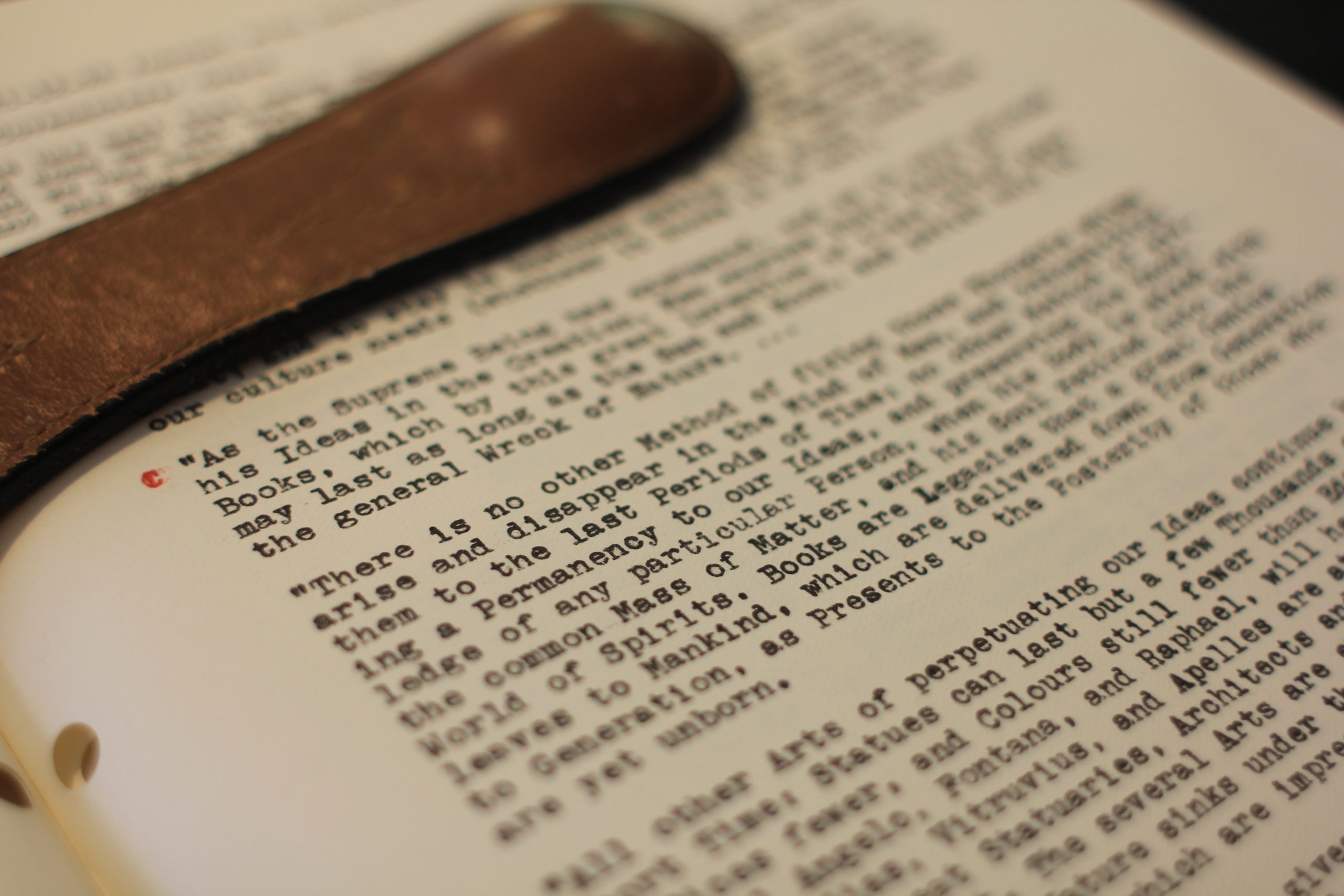 BOOK MARKS: How Careful Should an Author Be