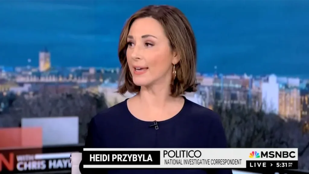 Politicos Heidi Przybyla Responds To Critics Of Her Christian Nationalism Comments